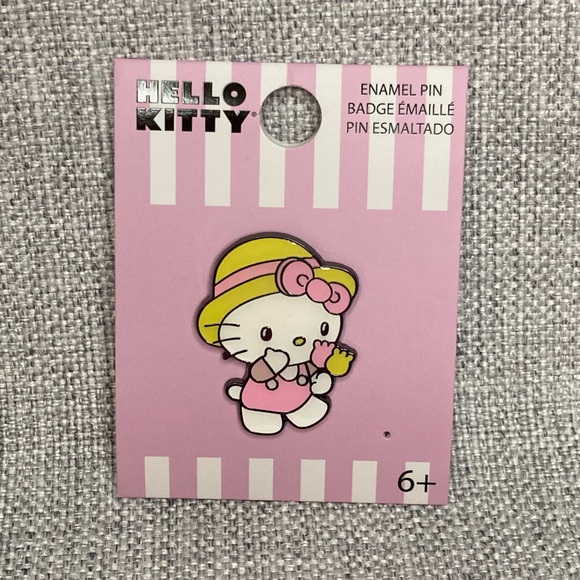 Accessories | Loungefly Hello Kitty Flowers Enamel Pin | Poshmark